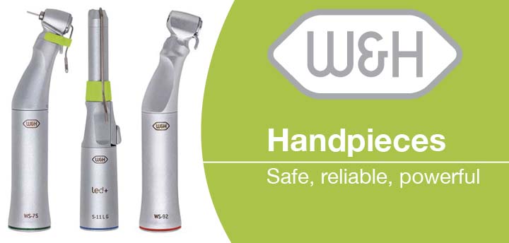 W&H Handpieces | Dental Products | Trycare, UK