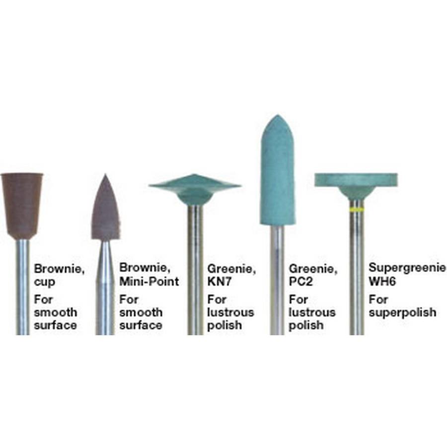 Shofu Greenie CA Polisher PC2 0285 | Dental & Chiropody Products